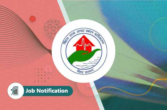 Bihar State Disaster Management Authority Vacancy for Senior Advisor ...