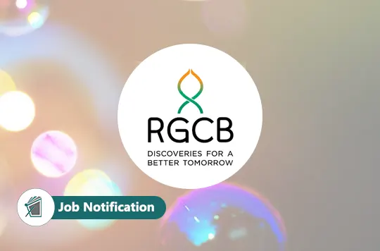 Rajiv Gandhi Centre for Biotechnology (RGCB) Applications are Invited ...